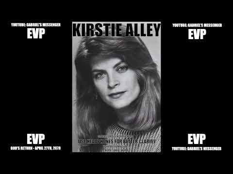 Kirstie Alley Stating Her Name Afterlife Spirit Paranormal Communication EVP