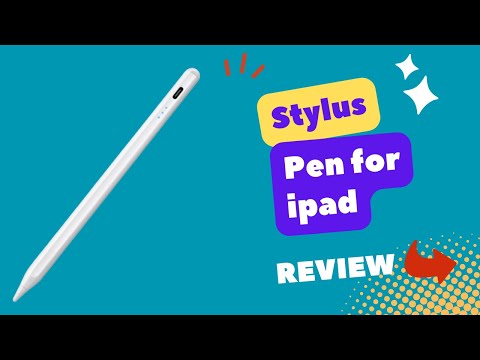 Stylus Pen for ipad, Active Pencil with Quick Charge, Palm Rejection Tilt Sensor Review