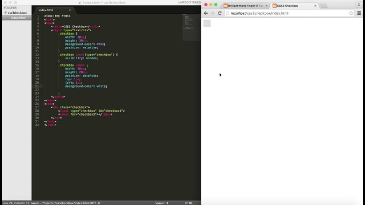 [Tutorial] Customized html Checkbox using CSS