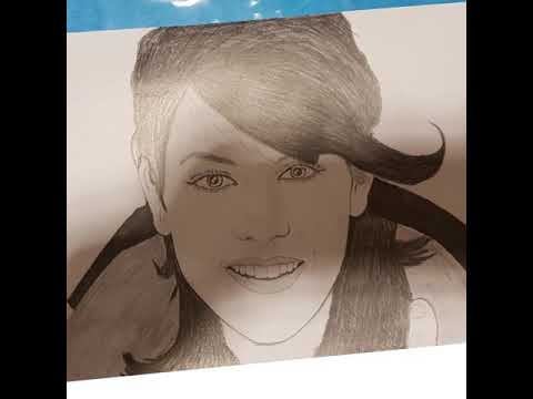 My new drawings. Gillian Anderson. Annabeth Gish. And other pictures, made for friends...