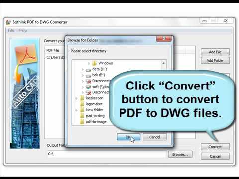 How to convert PDF to editable DWG (AutoCAD)?