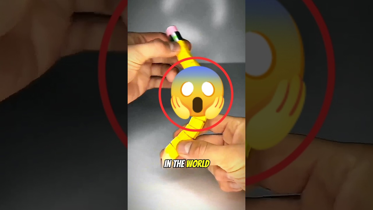 The 3 Strangest Pencils In The World 😱🔥