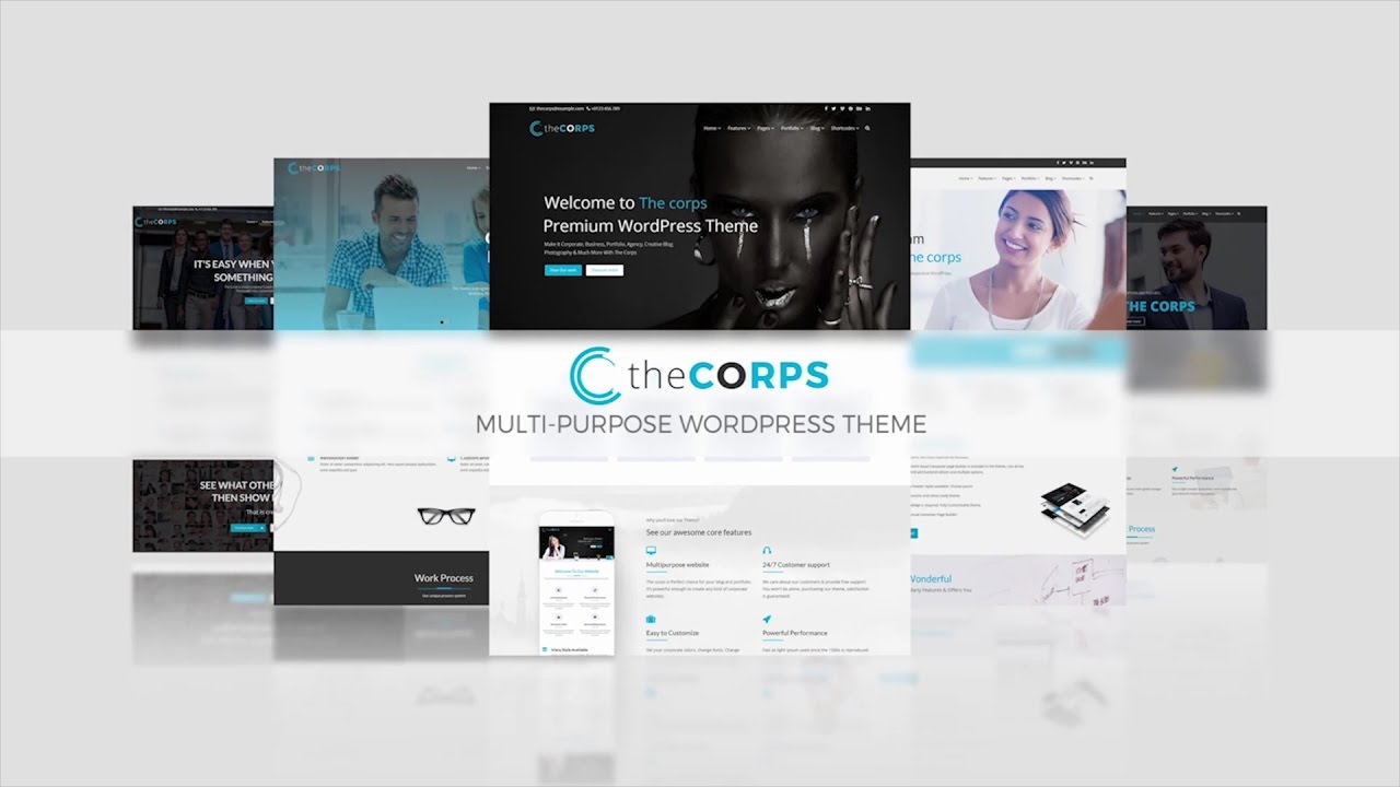 The Corps - Multi-Purpose Wordpress Theme - Instructional Video - Visual Composer [THEMEFOREST]