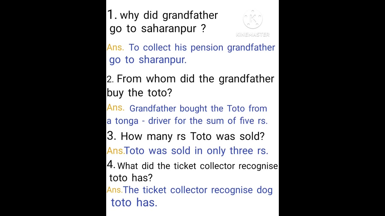 Class 9 moments chapter 2 the adventure of toto impo. questions with answer #shorts #trending #viral