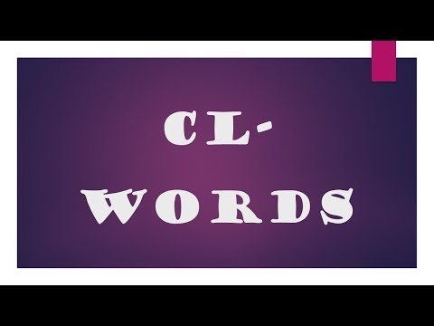 Cl- words!