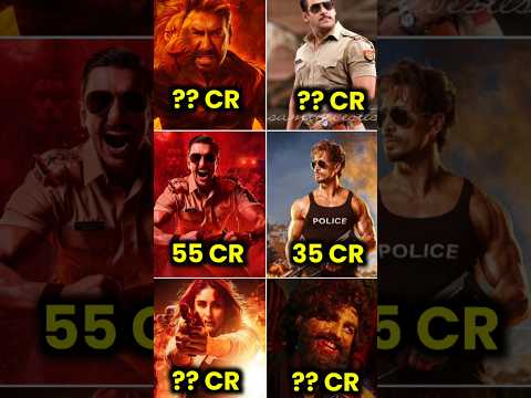 Singham Again All Actors Fees?? #singhamagain #bollywood #movies #factsinhindi #shorts #viralshorts