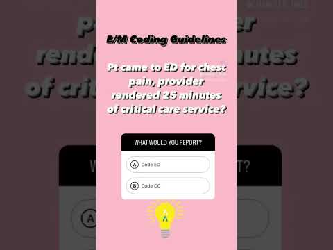 E/M coding Guidelines #shorts #medicalcoding #cpcexam #codingbootcamp #codingcertification