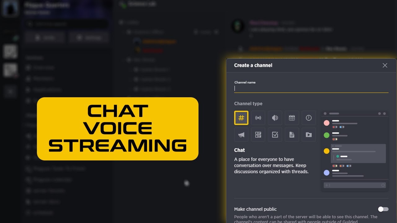 Guilded Tips: Chat, Voice, and Streaming Channels