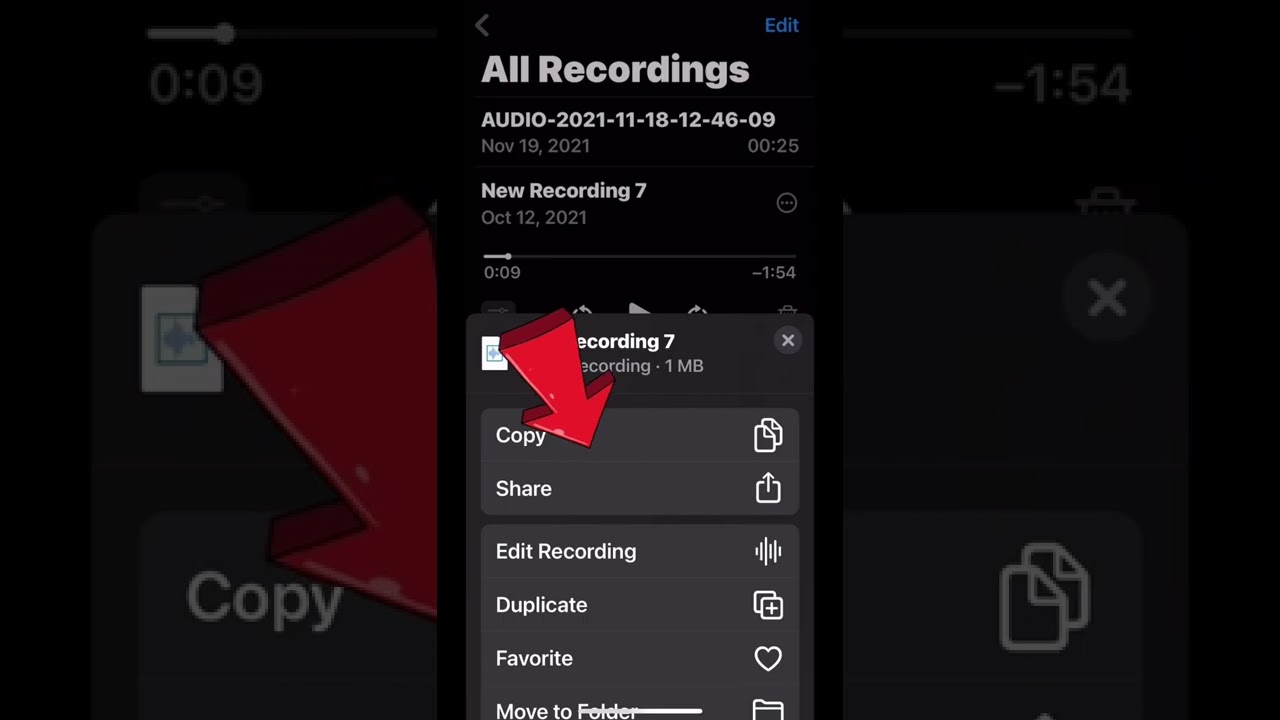 Find the time Stamps | Length of Recording | Voice Recorder App | iOS