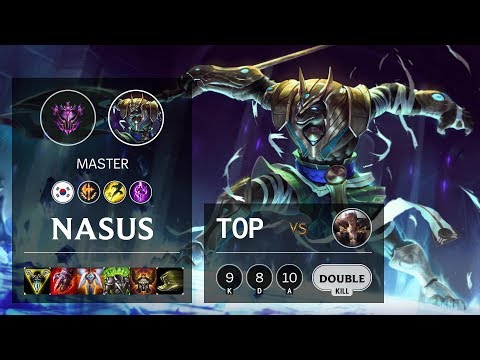 Nasus Top vs Sett - KR Master Patch 10.3