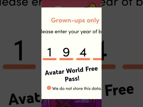 Free Avatar World Pass! Free Code Avatar World #avatarworld