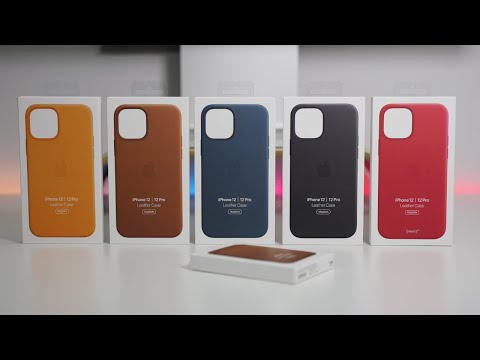 iPhone 12 and iPhone 12 Pro Leather Cases with MagSafe - Unboxing and Everything You Wanted To Know