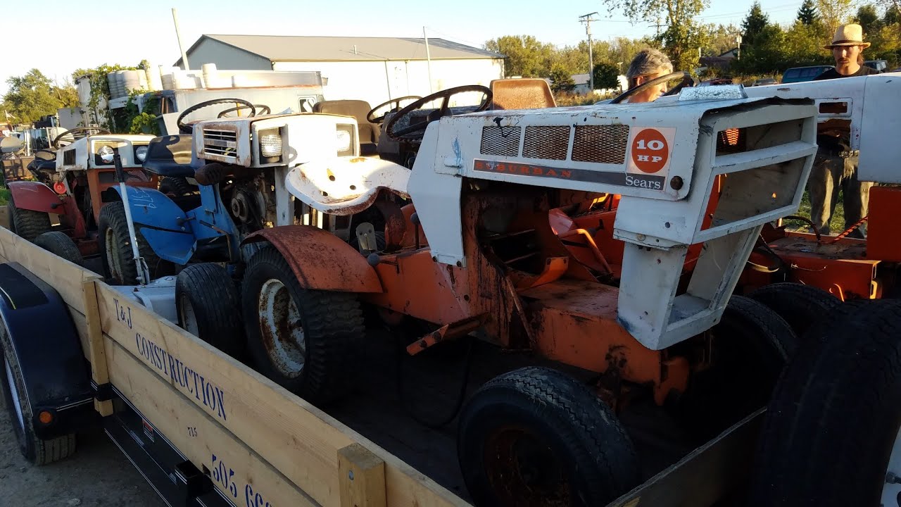6 new sears suburban tractors