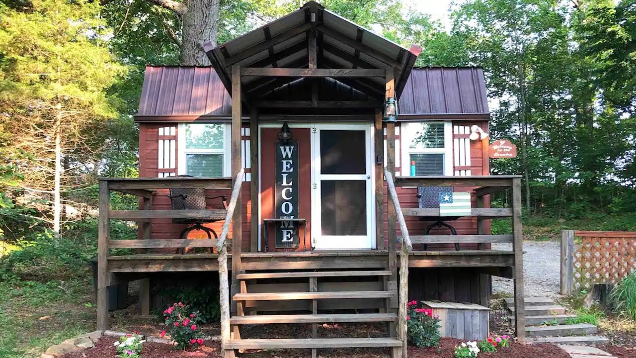 Beautiful Rustic Tiny House Cabin Is The Perfect Couples