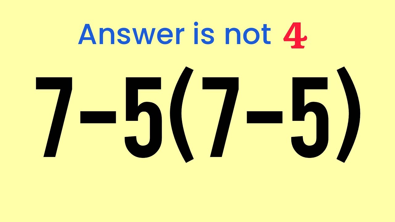 Many Will Get Wrong! Will You?