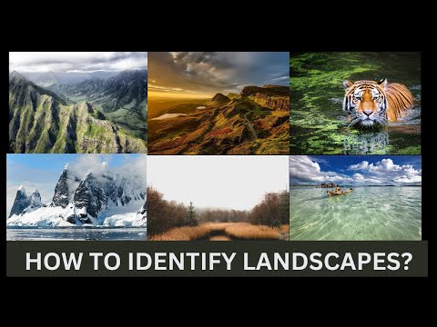 How to Identify Landscapes ? | Landscape Types |English Vocabulary