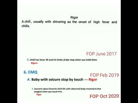 🍭 Rigor ( FOP recall discussion ) 🍭