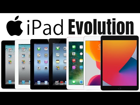 Evolution of Apple iPad Series - 2010-2021 All Models
