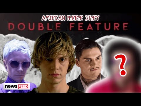 Evan Peters Transforms Into A Drag Queen For 'AHS' Season 10!