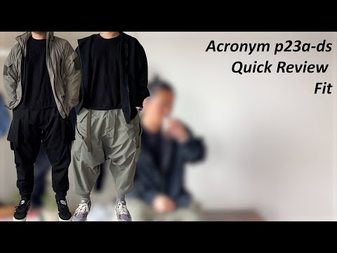 Acronym p23a-DS Quick Review and Fits