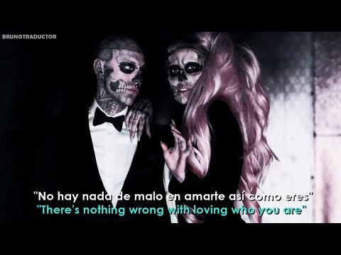 Lady Gaga - Born This Way // Lyrics + Español // Video Oficial