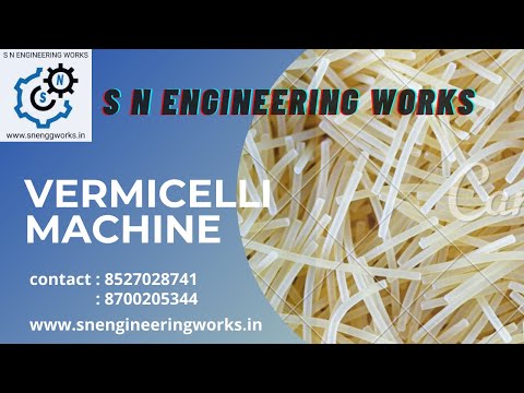 Vermicelli Extruder Machine - Sevi Extruder Machine Latest Price ...