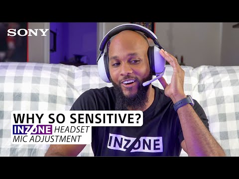 Sony | How to adjust the microphone sensitivity on INZONE Headsets