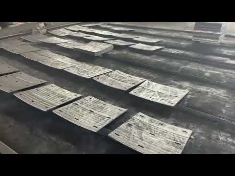Chromium Carbide Hardfacing Welding Overlay Wear Liner