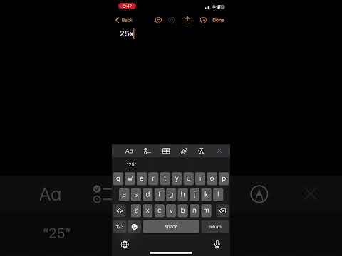 iPhone (iOS 18) | Calculator Notes and Formula(s)
