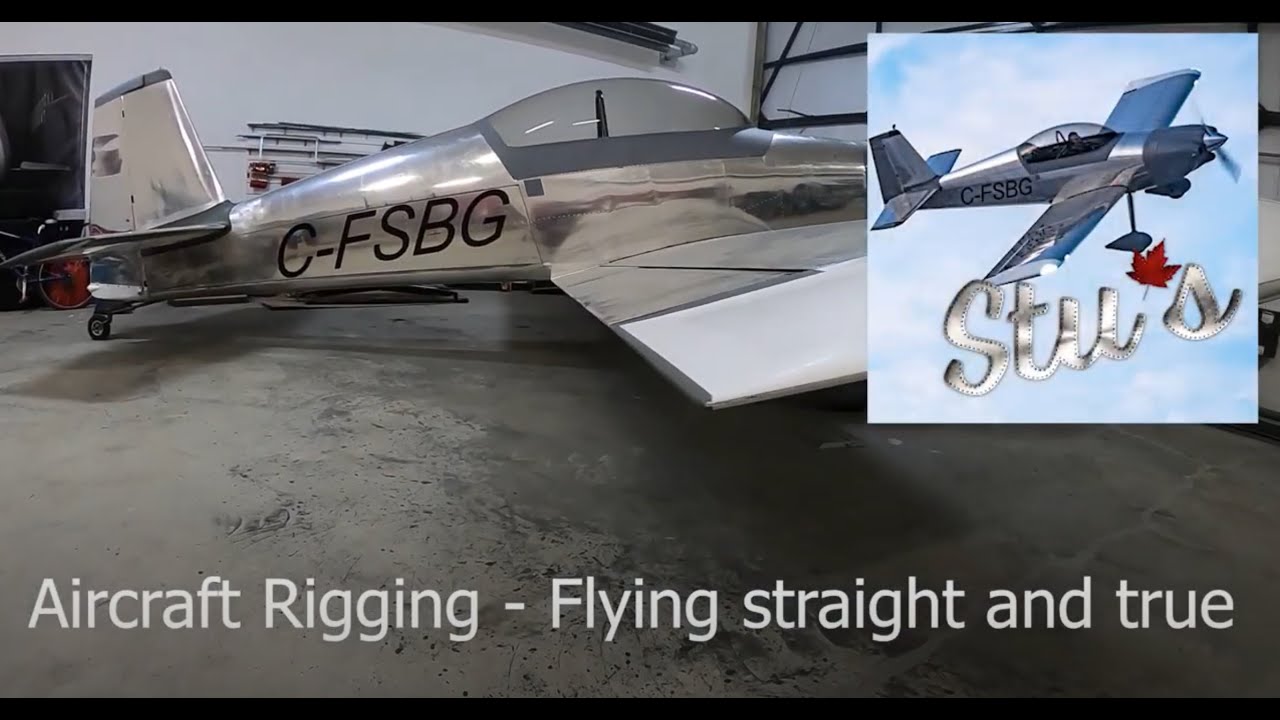 Aviation: Vans RV Aircraft - Aircraft Rigging - Getting it STRAIGHT and ...