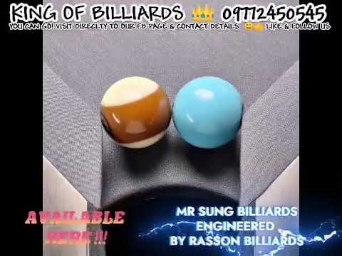 MR SUNG BILLIARDS ENGINEERED BY RASSON BILLIARDS - ORDER NA KOB 09772450545 #KingOfBilliards