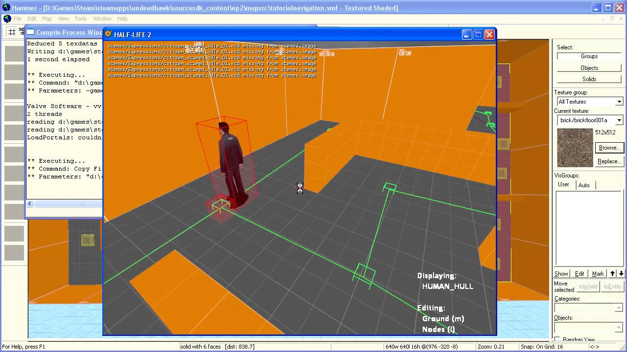 SF's Hammer Tutorials - NPC Navigation