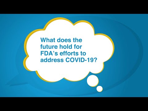 What does the future hold for FDA’s efforts to address COVID? – Just a Minute! with Dr. Peter Marks