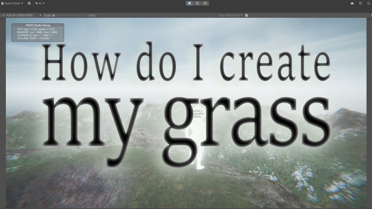 haven of memoirs - how do i create my foliage on Unity