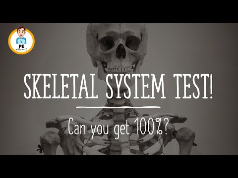 ANATOMY QUIZ: Bones of the Skeletal System! Can you get 100%?