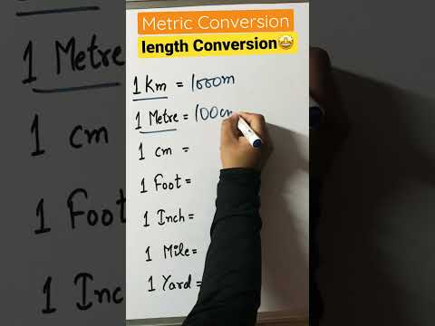 🤔Metric Conversions/Length Conversion😲Measurements