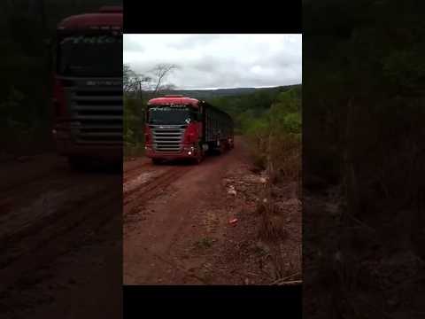 Scania G420 no truck subindo na pressão