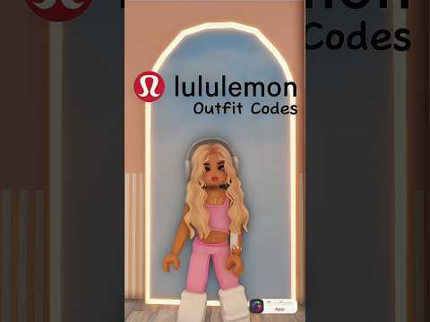 Roblox Gym Lululemon Outfit Codes | Berry Avenue Bloxburg #roblox #shorts #edit #yt #bloxburg