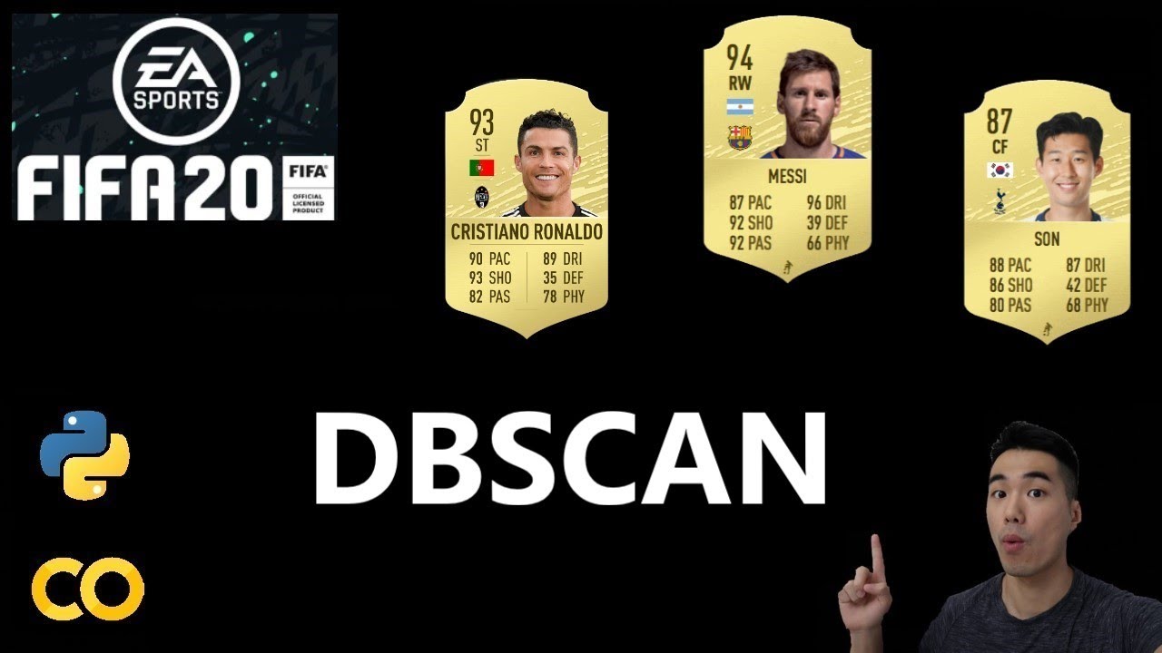 Grouping Soccer Players with Similar Skillsets in FIFA 20 | Part 3: DBSCAN