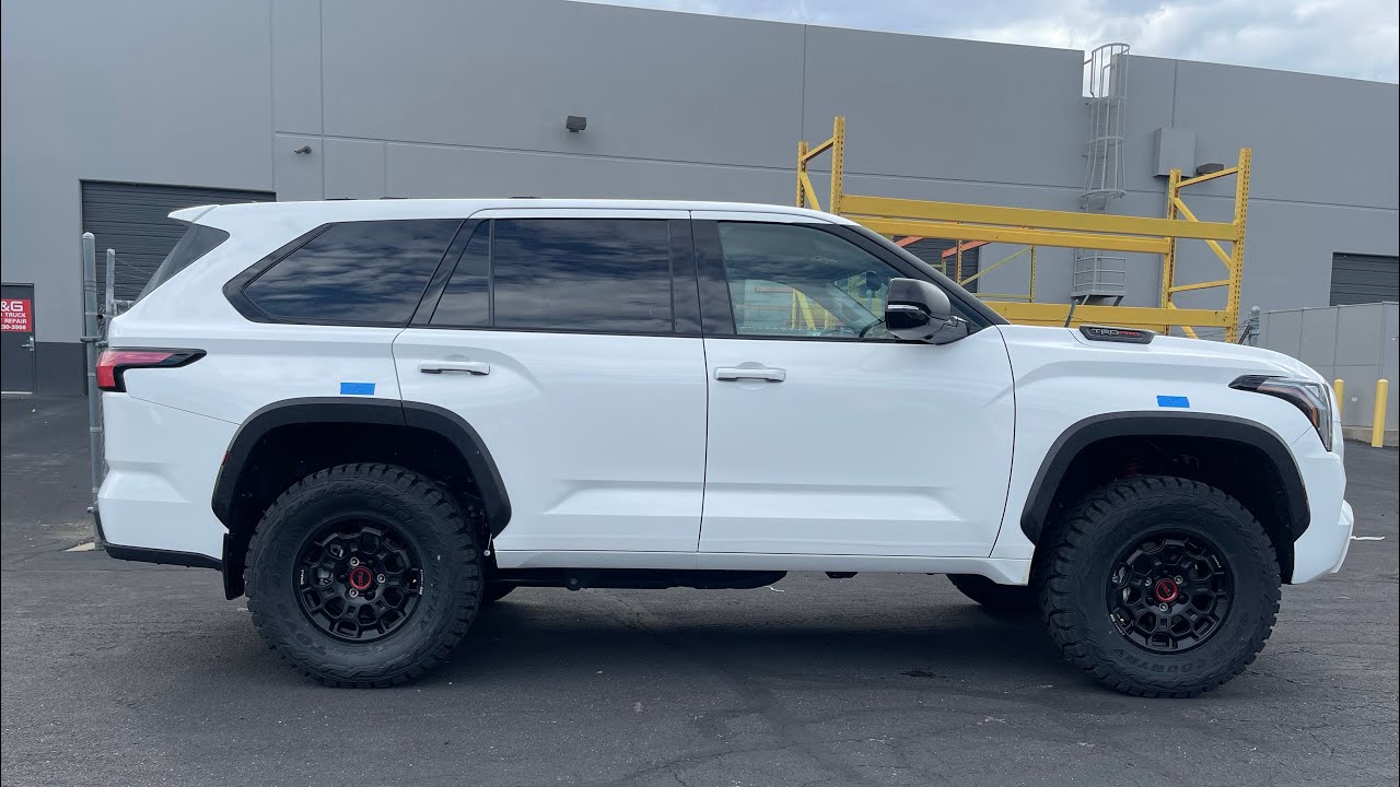 2023 Toyota Sequoia TRD Pro Dons 37-Inch Tires, Doesn't Look Half Bad ...