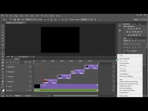 Create Slideshow of Images in Photoshop CS6