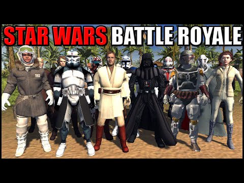 Ultimate Star Wars HUNGER GAMES! - Men of War: Star Wars Mod Battle Simulator