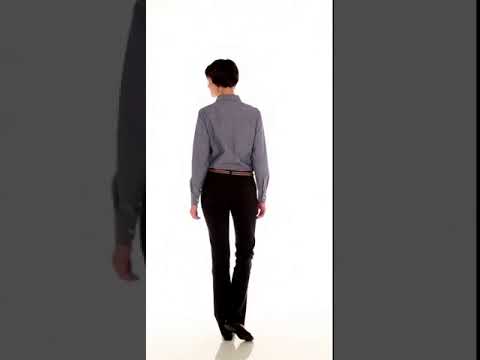 Harriton M555W Ladies Chambray Shirt Buy at ApparelnBags.com