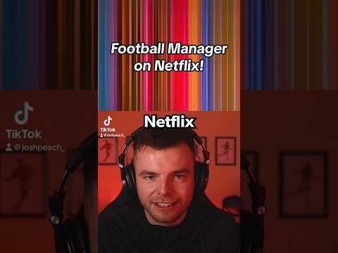 Football Manager on NETFLIX?! #FootballManager #FM24 #Netflix