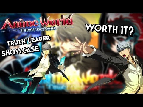 Anime World Tower Defense Truth Leader SCR (yu narukami) Showcase (AWTD)