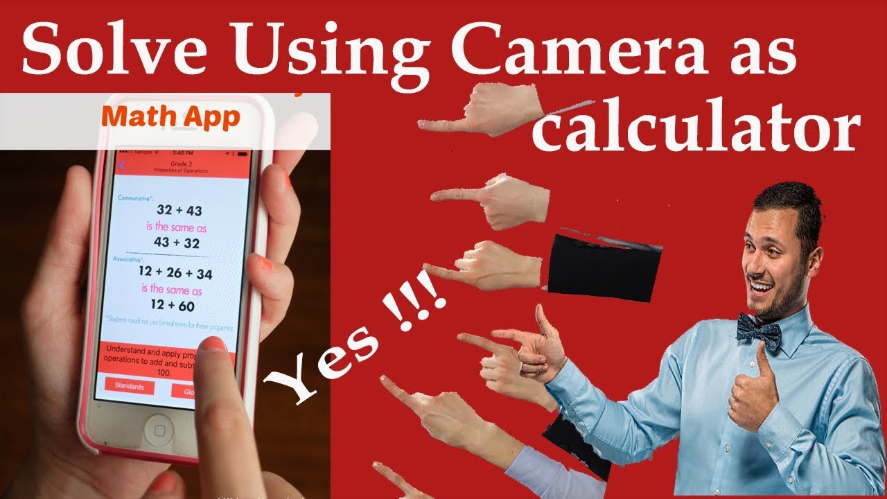 Camera calculator Math App | Problem Solver