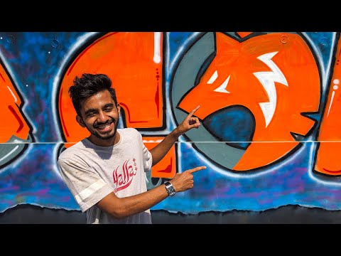 GRAFFITI IN AN ALEVELS COLLEGE IN KARACHI ft. Neil Uchong