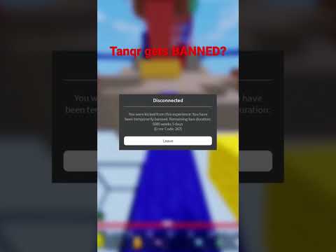 @TanqR gets BANNED in Roblox bedwars! #bedwars #roblox #robloxbedwars #gaming #tanqr
