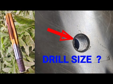 TAP DRILL SIZE CALCULATION :-