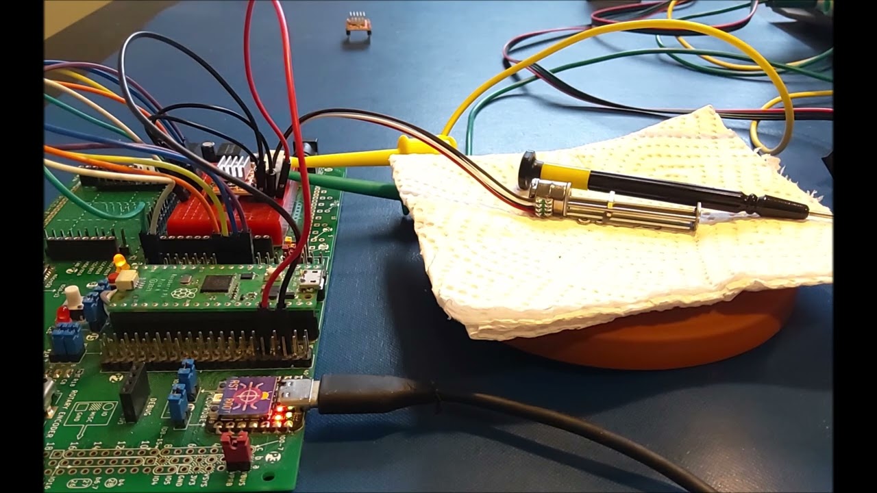 Raspberry PIO stepper library documentation - 2: advanced example with notification - element14 ...